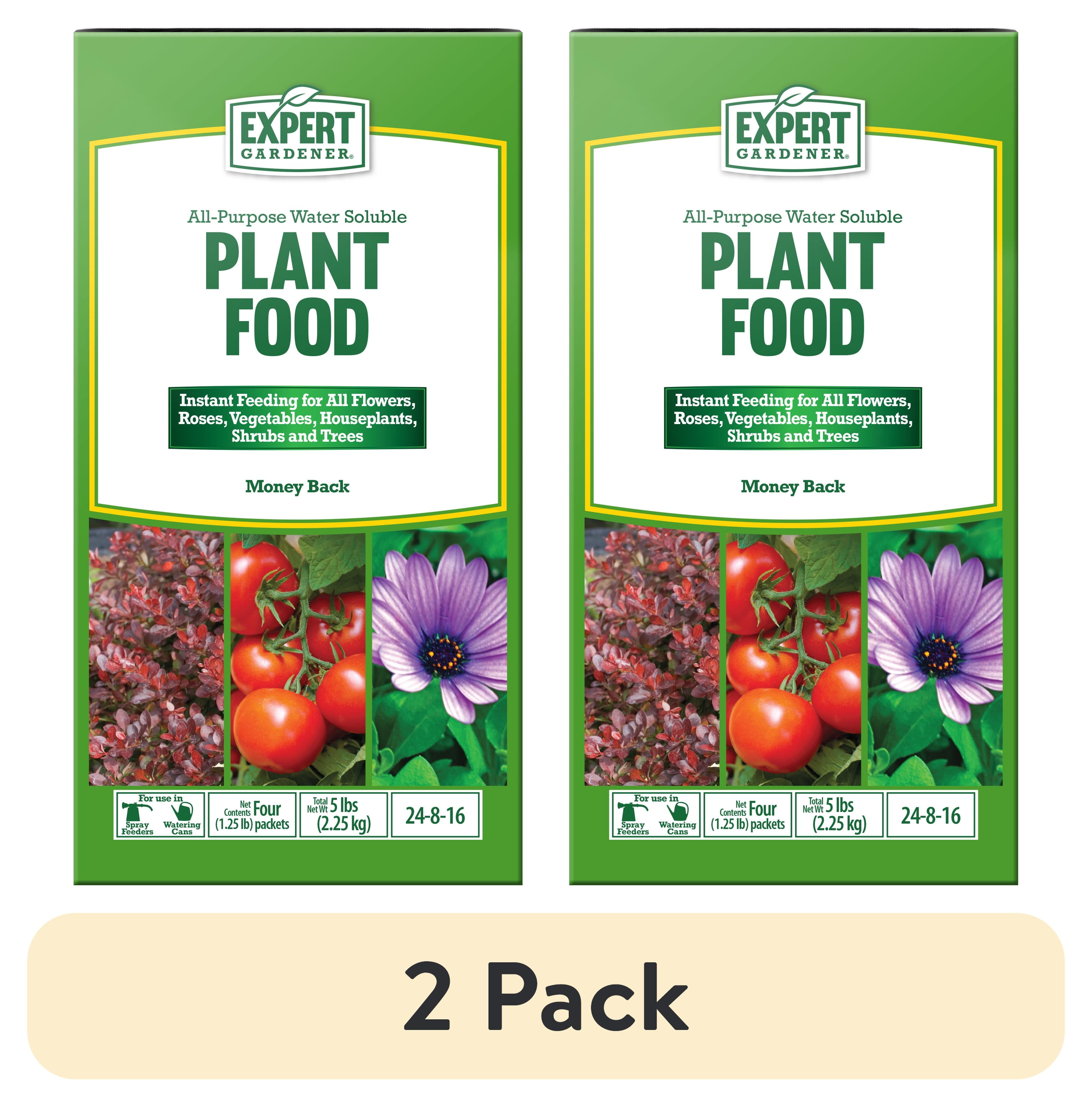 (2 pack) Expert Gardener All-Purpose Water Soluble Plant Food ...