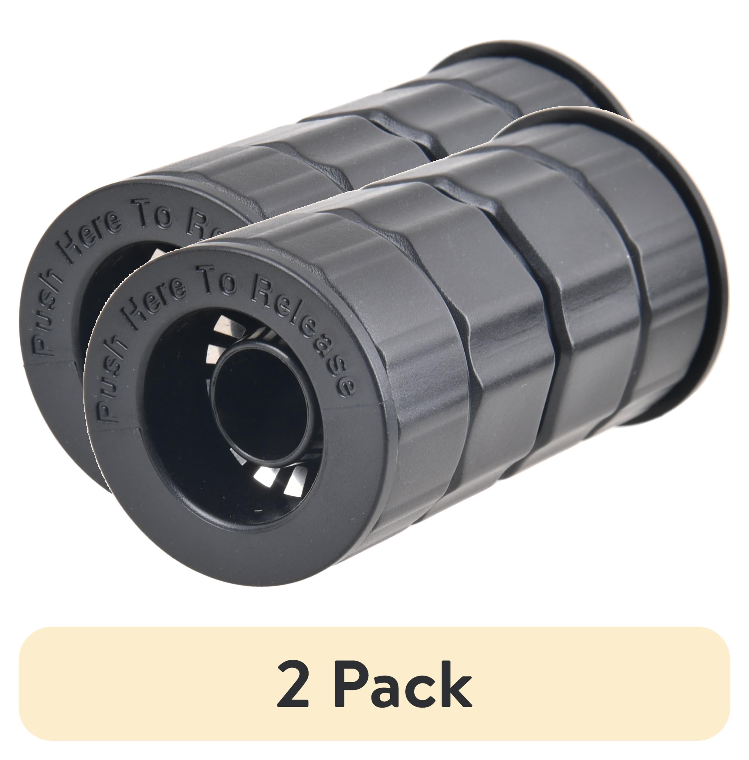 (2 pack) Expert Gardener Plastic Reusable Hose Coupling Mender 2.76 ...