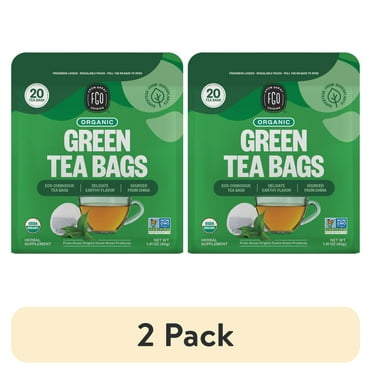FGO Hibiscus Tea, Organic, Eco-Conscious Tea Bags (100 Count) - Walmart.com