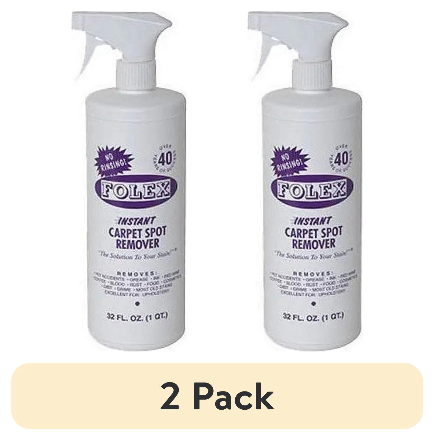 (2 pack) Folex Professional Carpet Cleaner Spray 34 oz Spot Cleaner for ...