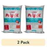 (2 pack) Poly-Fil Polyester Fiberfill Stuffing, 32oz Bag, by Fairfield ...