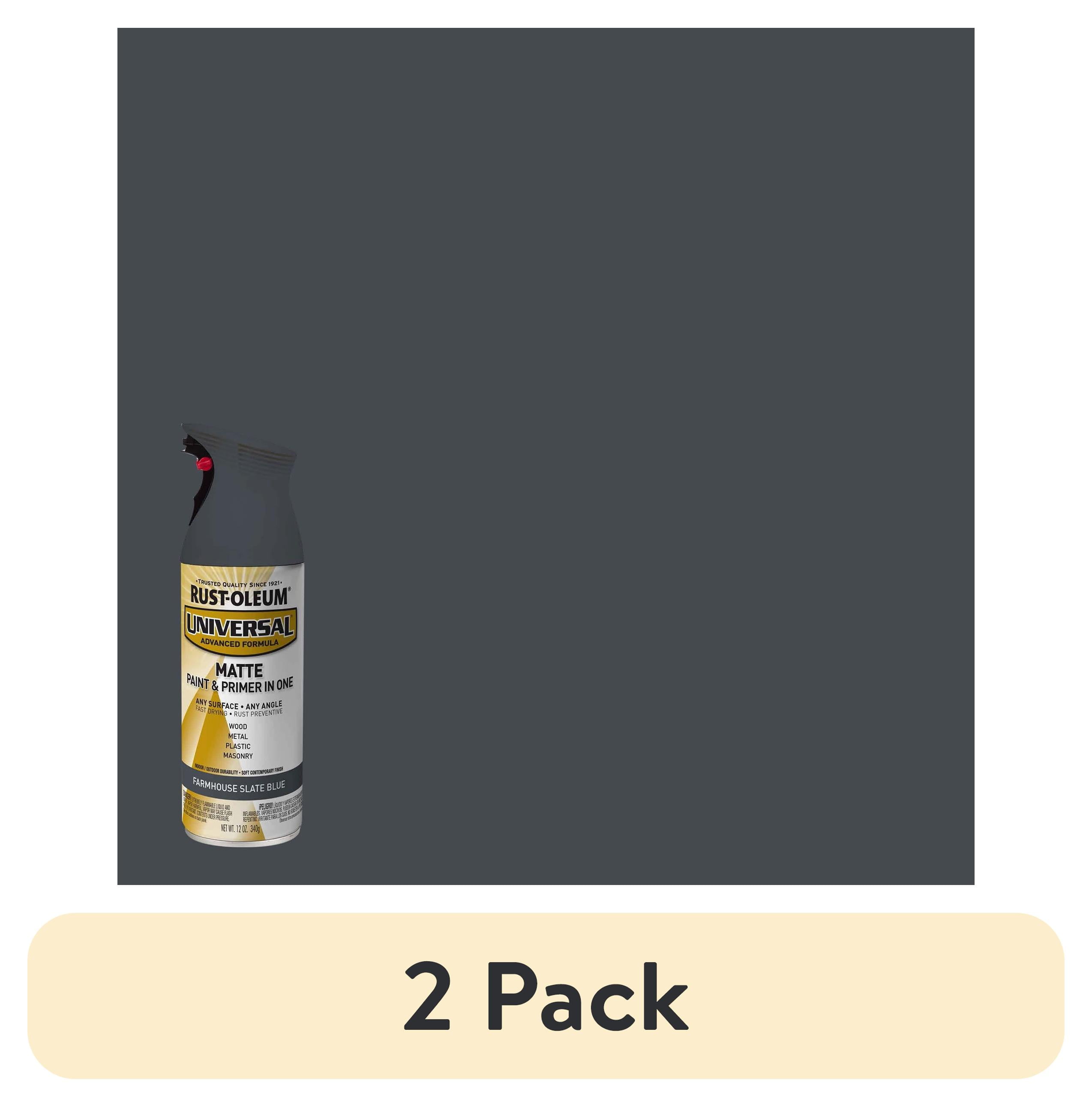 (12 pack) 6 Pack, Farmhouse Slate Blue, Rust-Oleum Universal All ...