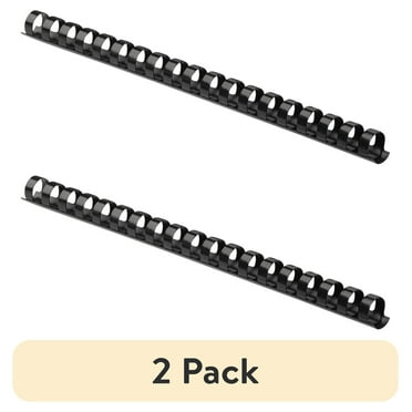 Plastic Binding Combs - Round Back 3/8" 55 sheets Navy 100 pk - Walmart.com