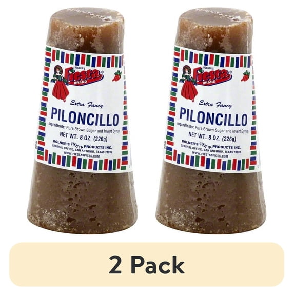 (2 pack) Fiesta Brand Extra Fancy Piloncillo, 8oz Cone - Walmart.com