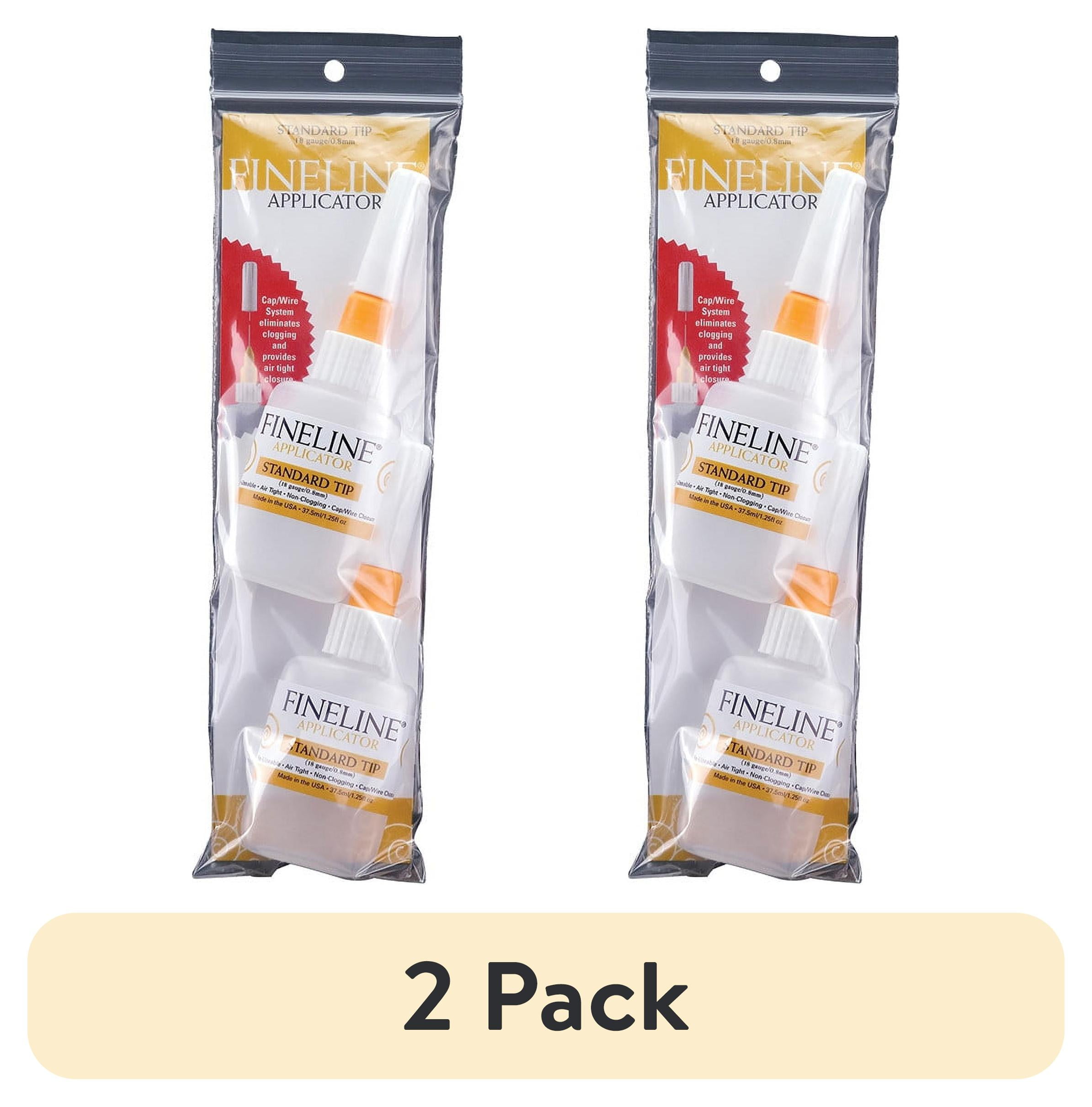 (2 pack) Fineline Applicators, Extra Fine - Walmart Business Supplies