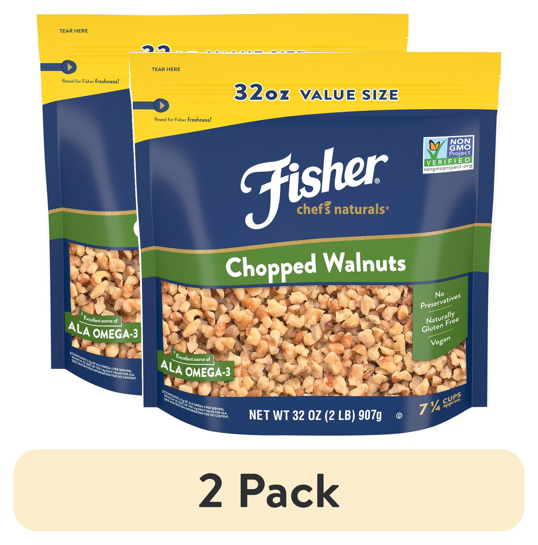 (2 pack) Fisher Chef's Naturals Gluten Free, No Preservatives, Non-GMO ...