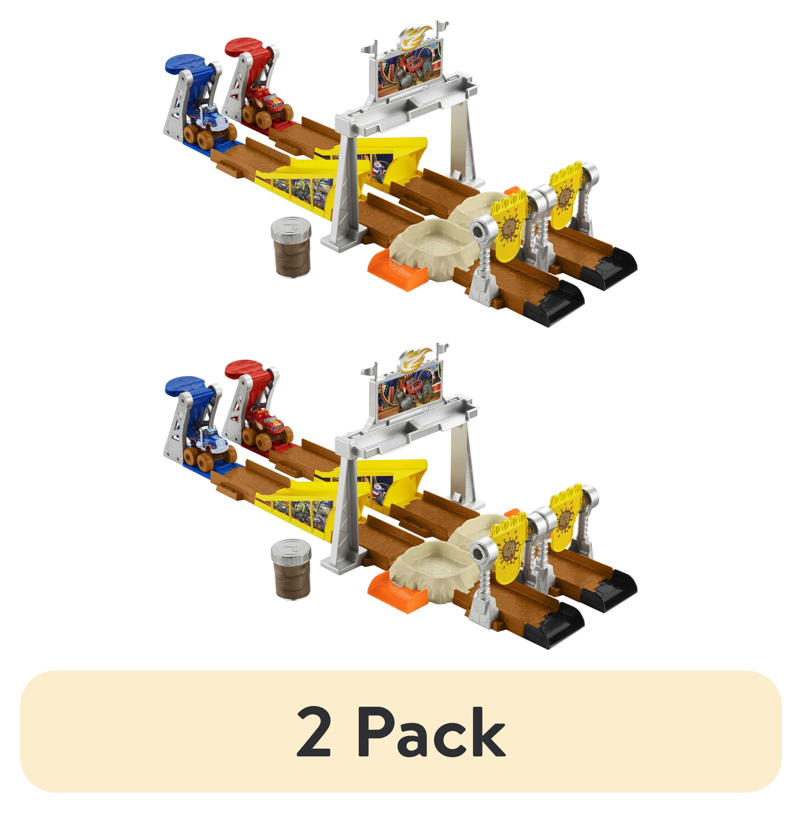 Fisher-Price Blaze Monster Machines Mud Pit Race Track - Walmart.com