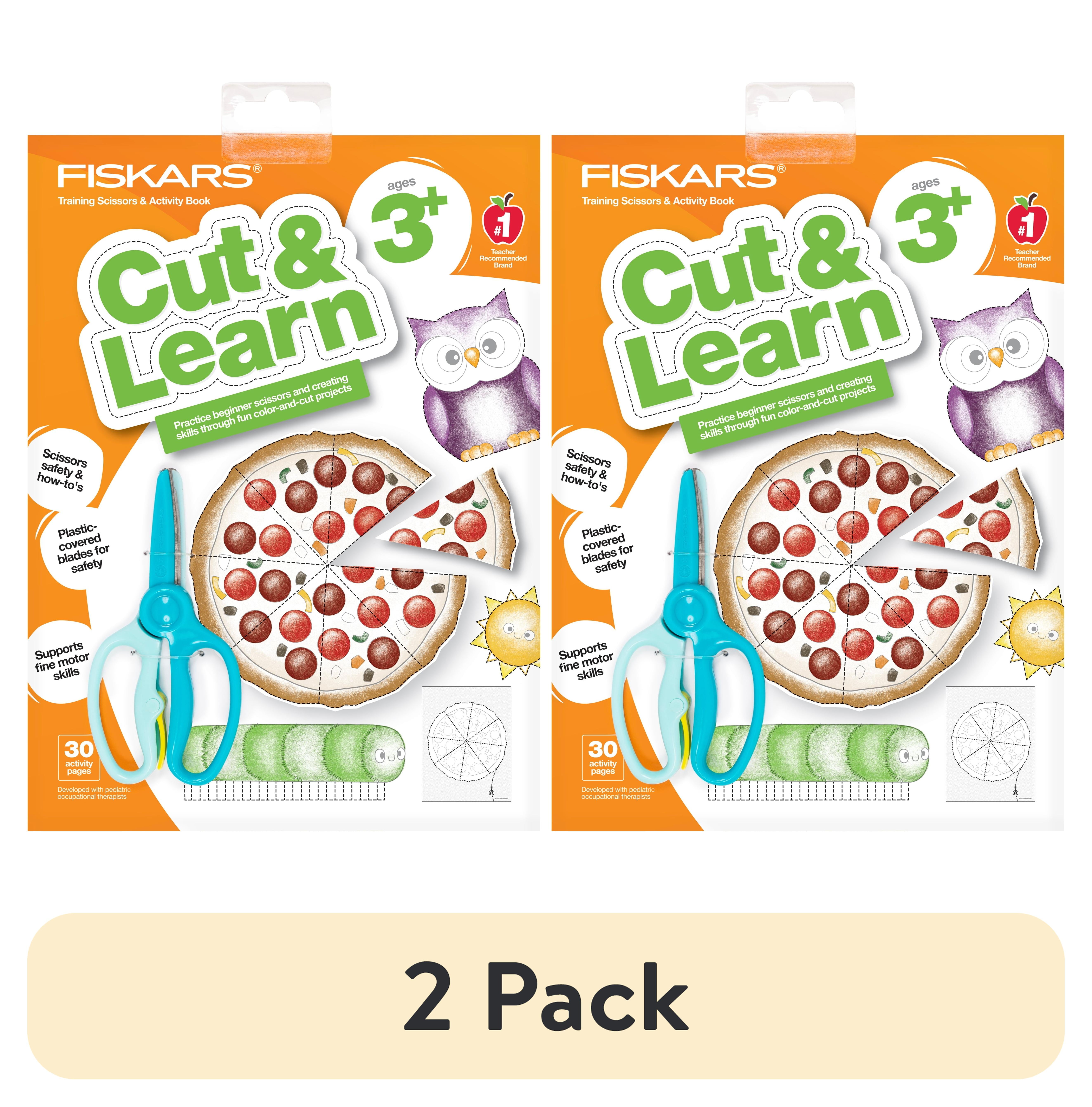 (2 pack) Kids Arts and Crafts Cut & Create Training Scissors & Activity Book (Ages 3+) - Walmart.com