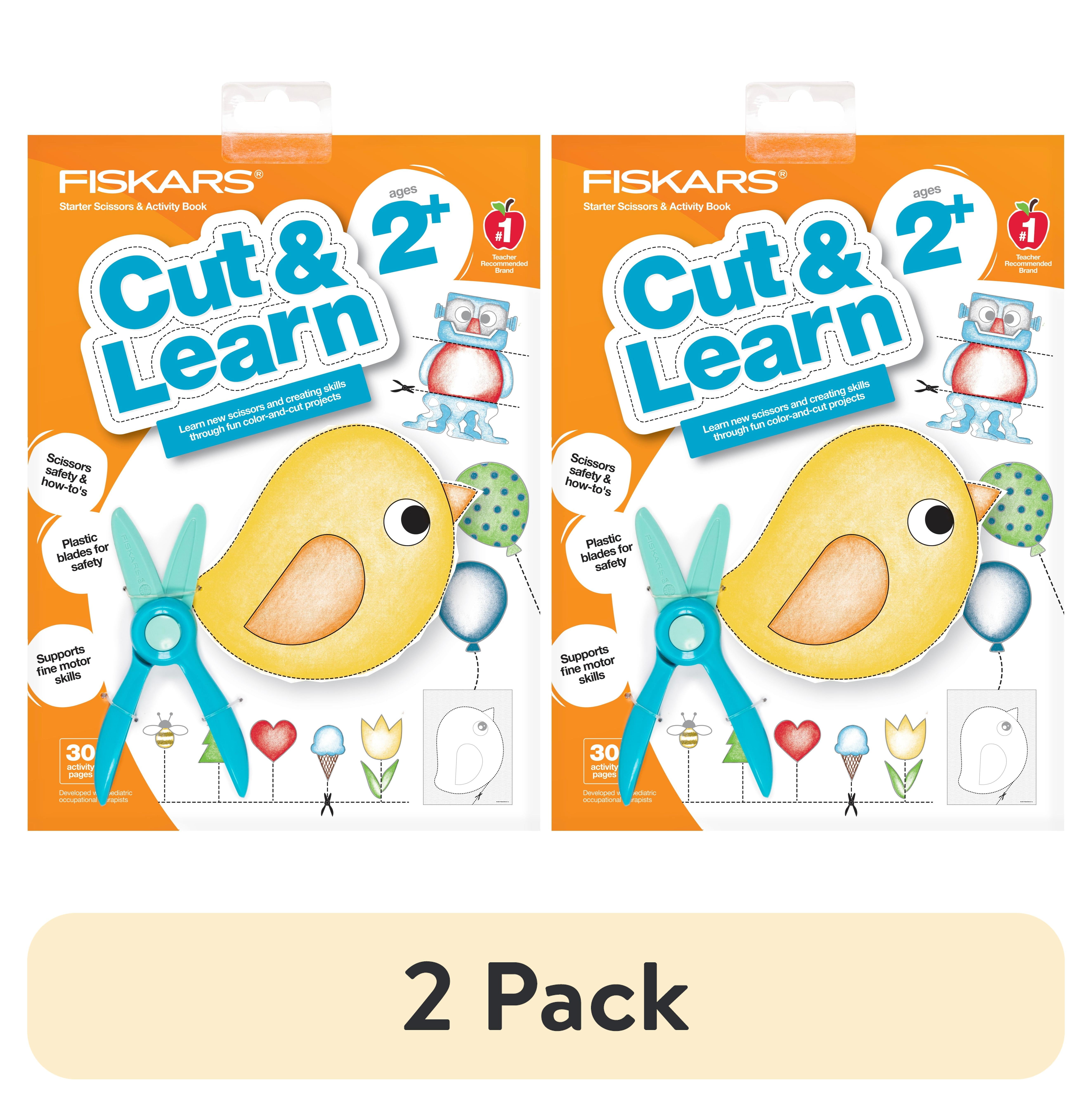 (2 pack) Kids Scissor Cutting Skills Activity Book with Blue Starter ...