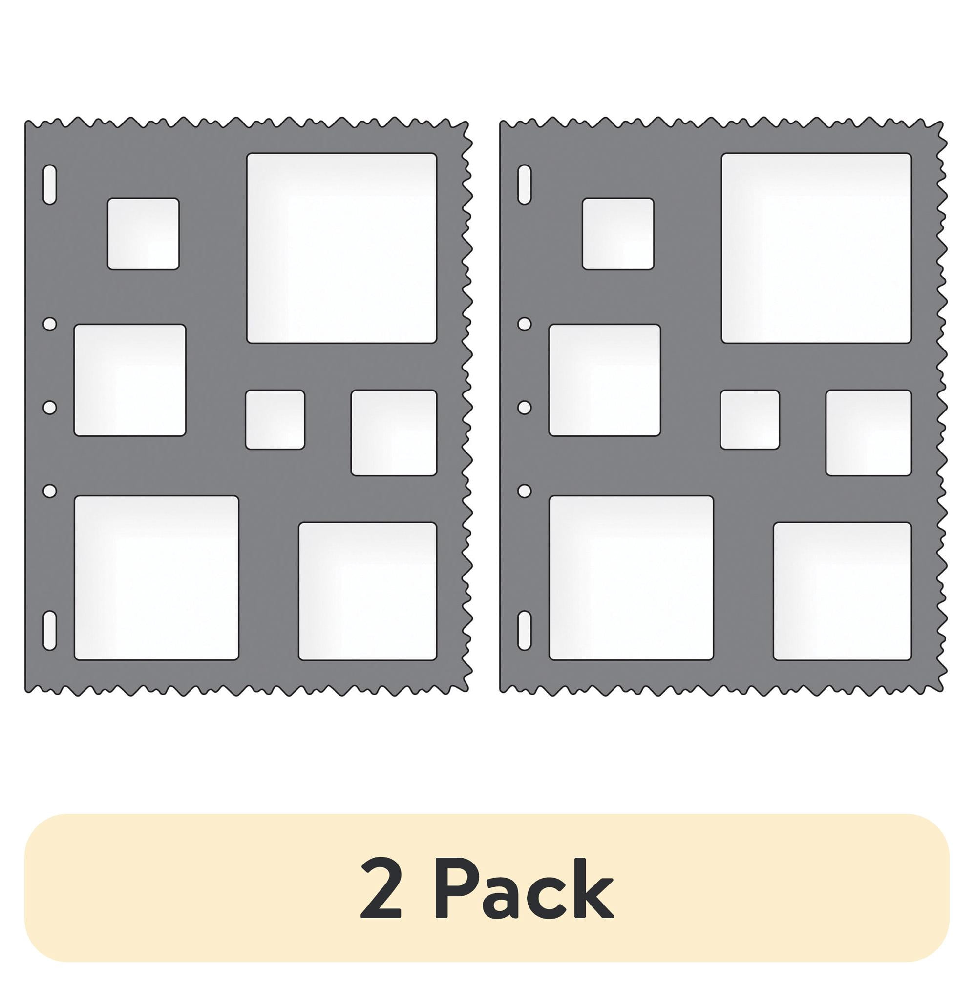 (2 pack) Fiskars Shape Template 8.5inX11inSquares - Walmart.com