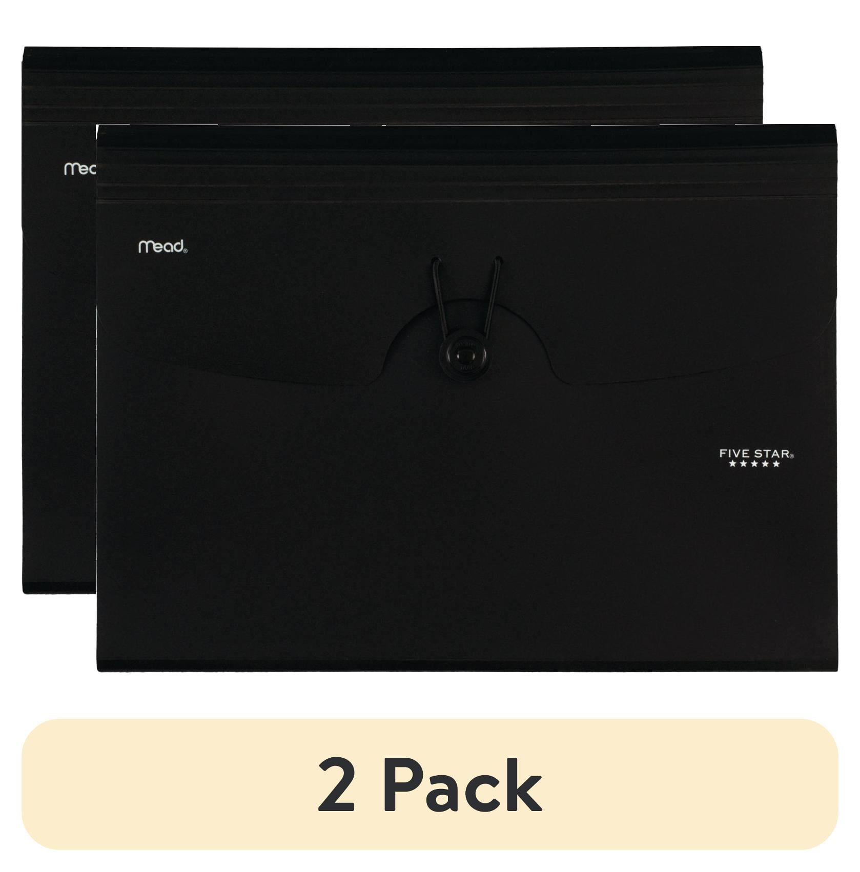 (2 pack) Five Star Expanding File Folder, 13-Pocket Expandable File ...