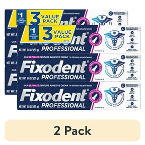 Secure Denture Adhesive, Waterproof & Unflavored, 12HR Holding Power ...