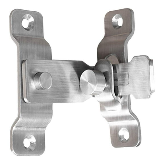 2 pack Flip Door Latch, 90 Degree Heavy Duty Stainless Steel Bar Gate ...