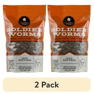COOHGRUBS Dried Black Soldier Fly Larvae Chicken Treats, Protein-Rich ...