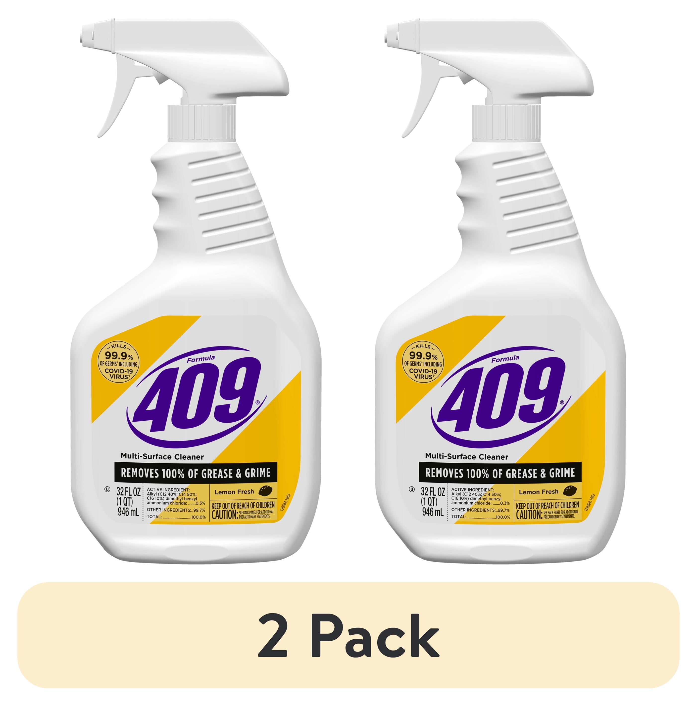 (2 pack) Formula 409 Multi-Surface Cleaner Spray, Lemon Fresh, 32 fl oz ...