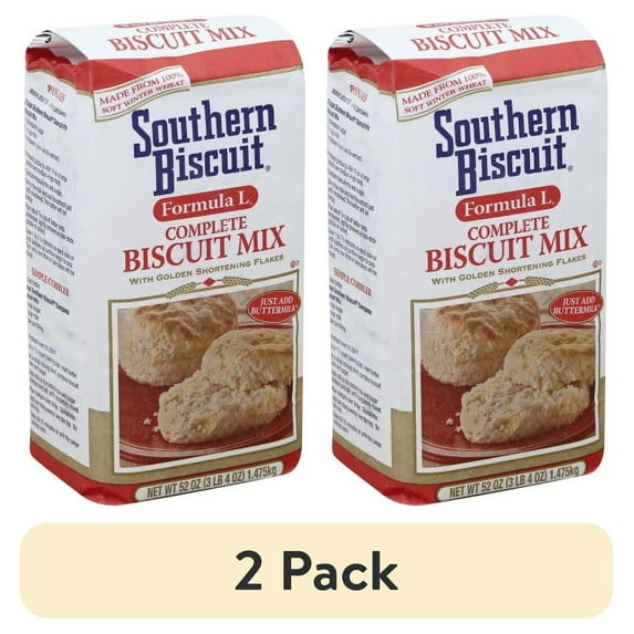 (2 pack) Formula L Southern Biscuit Mix, 52 oz – Premium All-Purpose ...