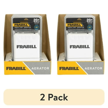 Frabill Duel Fish Bait Bucket with Clip On Aerator 4823 - Walmart.com