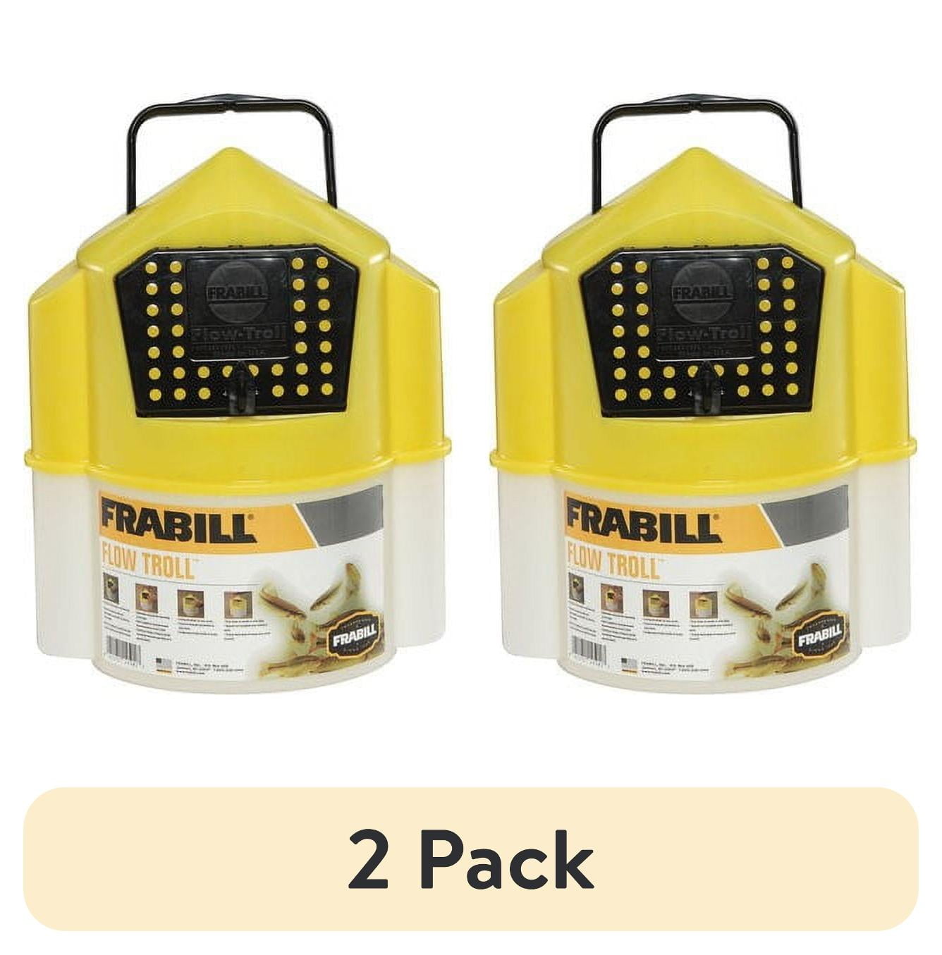 (2 pack) Frabill Flow Troll Minnow Bucket, 6-qt - Walmart.com