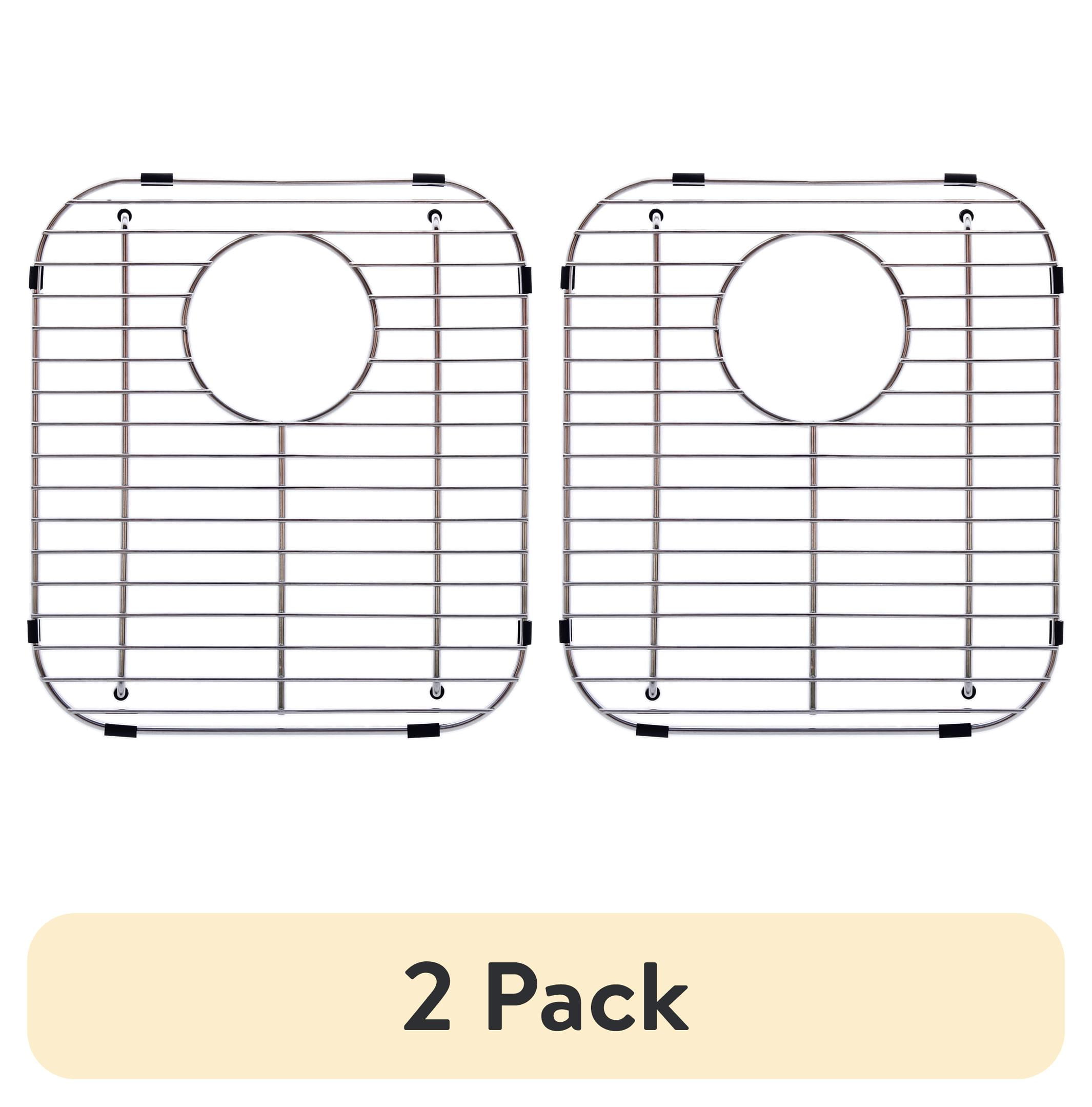 (2 pack) Franke Fhp FGD75 Stainless Steel Sink Grid Mats - Walmart.com