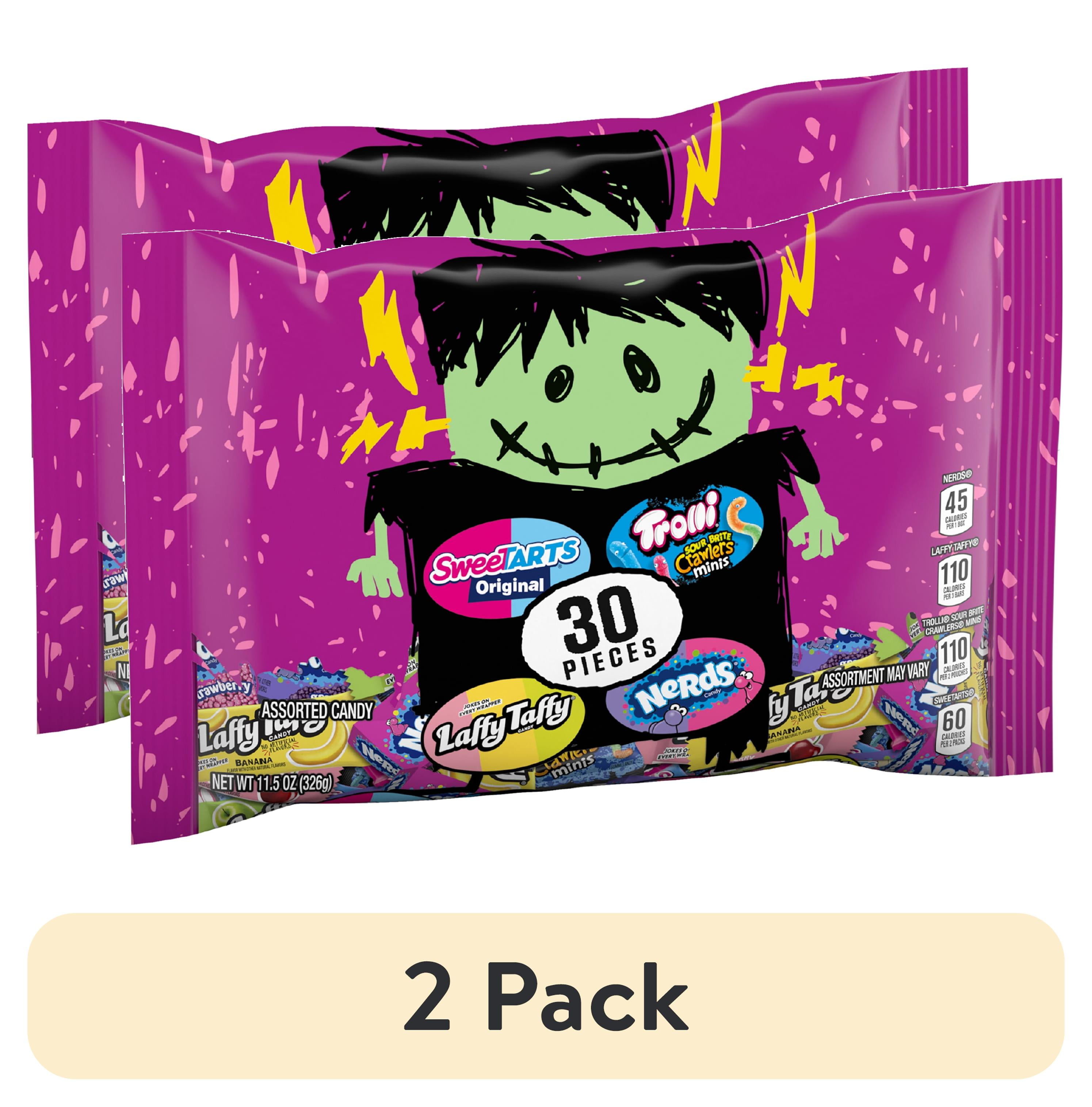 (2 pack) Franken Favorites Mix, Gummy, Hard, Taffy, Halloween Candy, 11 ...