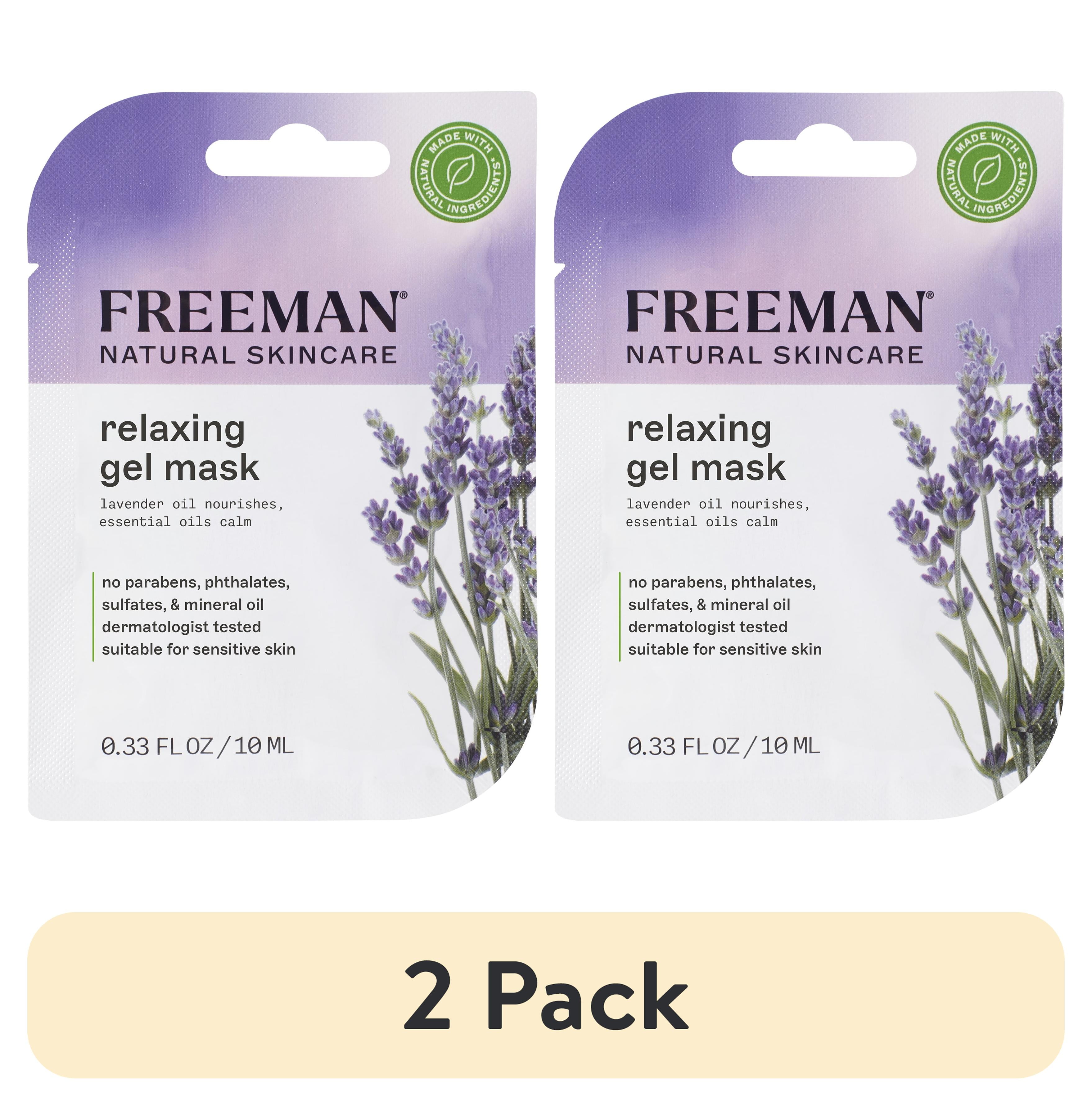 (2 pack) Freeman Natural Skincare Soothing Lavender & Essential Oil Gel ...