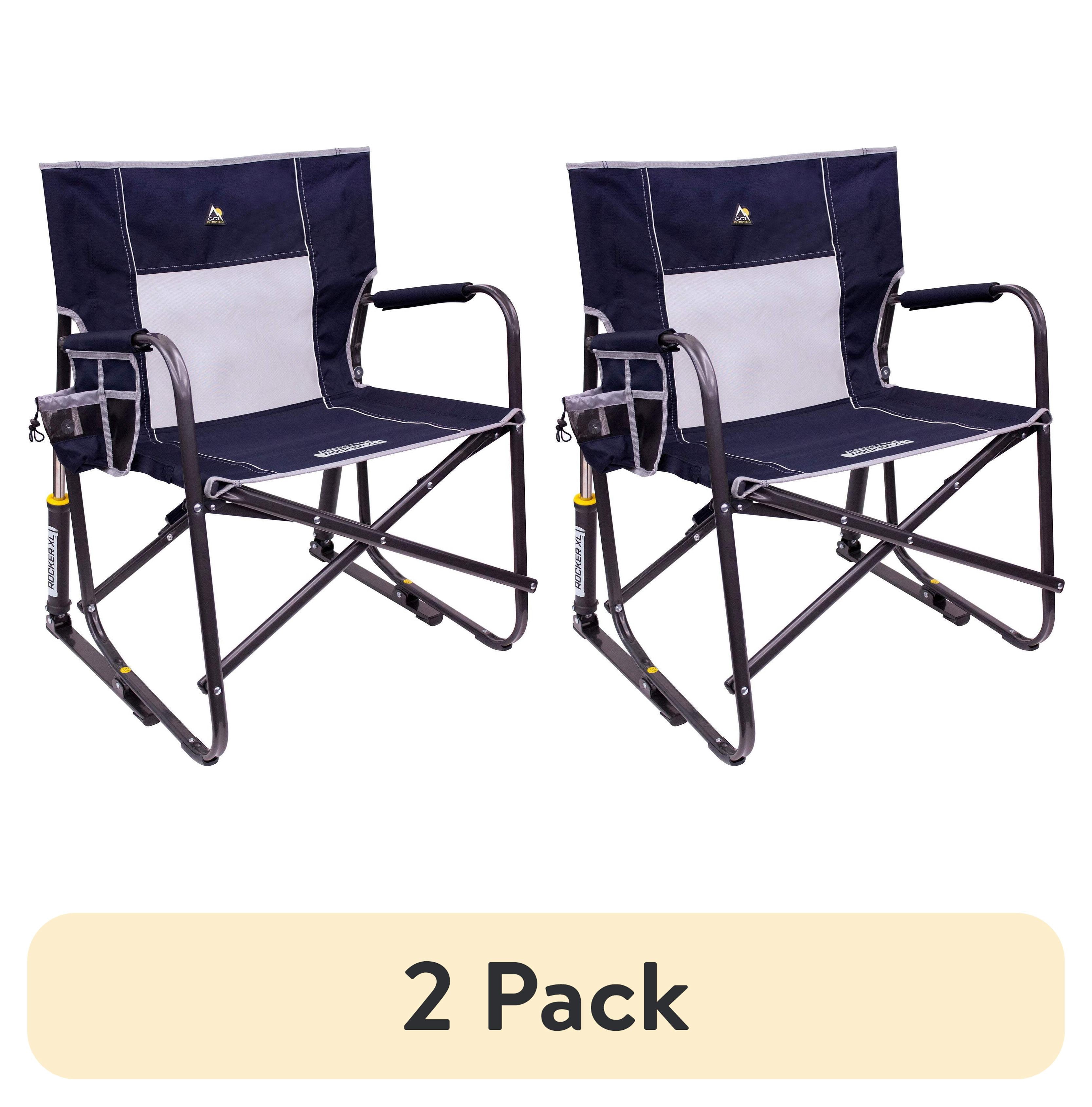 (2 pack) GCI Outdoor Freestyle Rocker XL Oversized Foldable Rocking ...