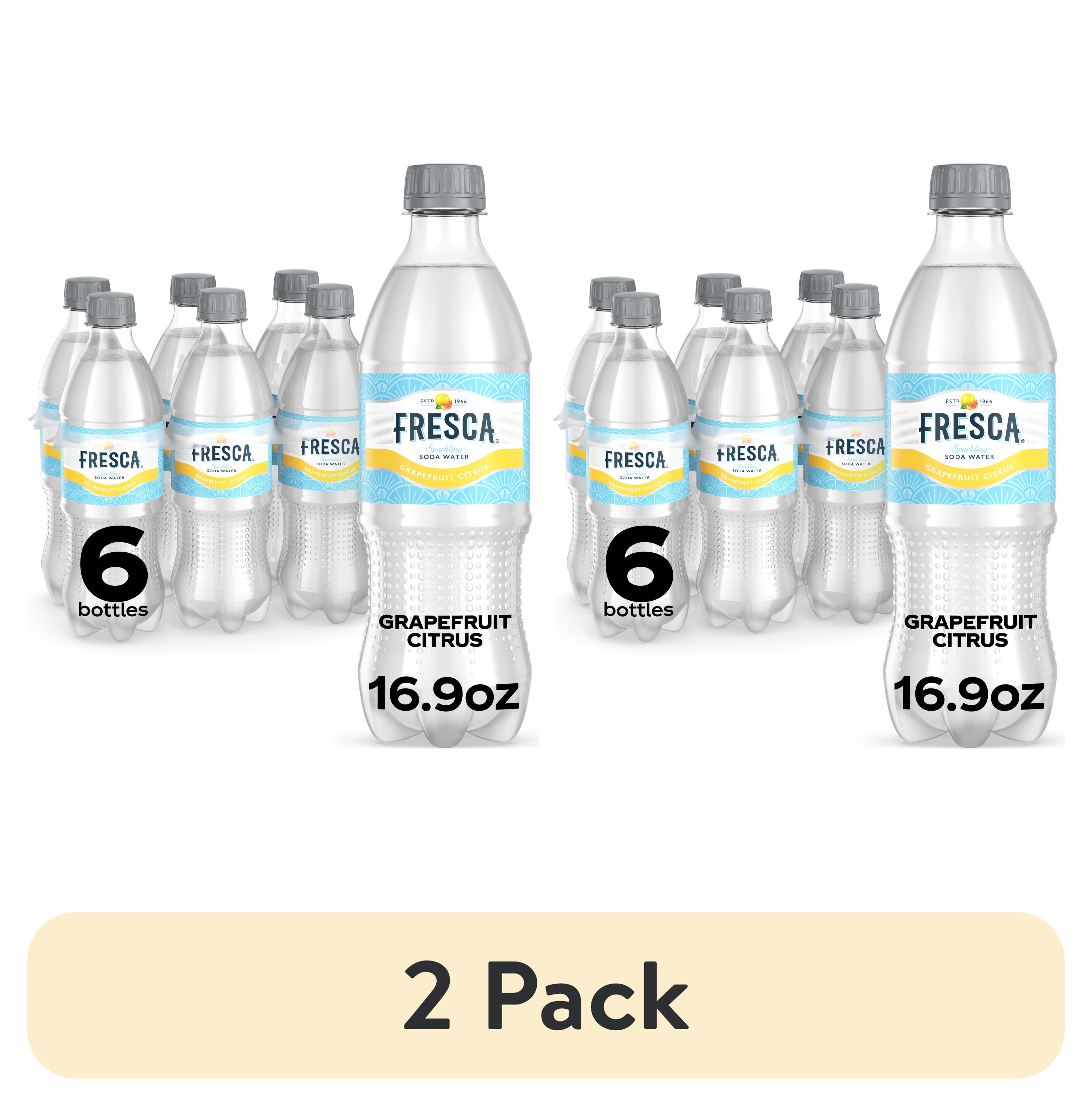 (2 pack) Fresca Citrus Soda Pop, 16.9 fl oz, 6 Pack Bottles - Walmart.com