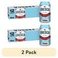 (2 pack) Fresca Zero Calorie Black Cherry Soda Pop, 12 fl oz, 12 Pack ...
