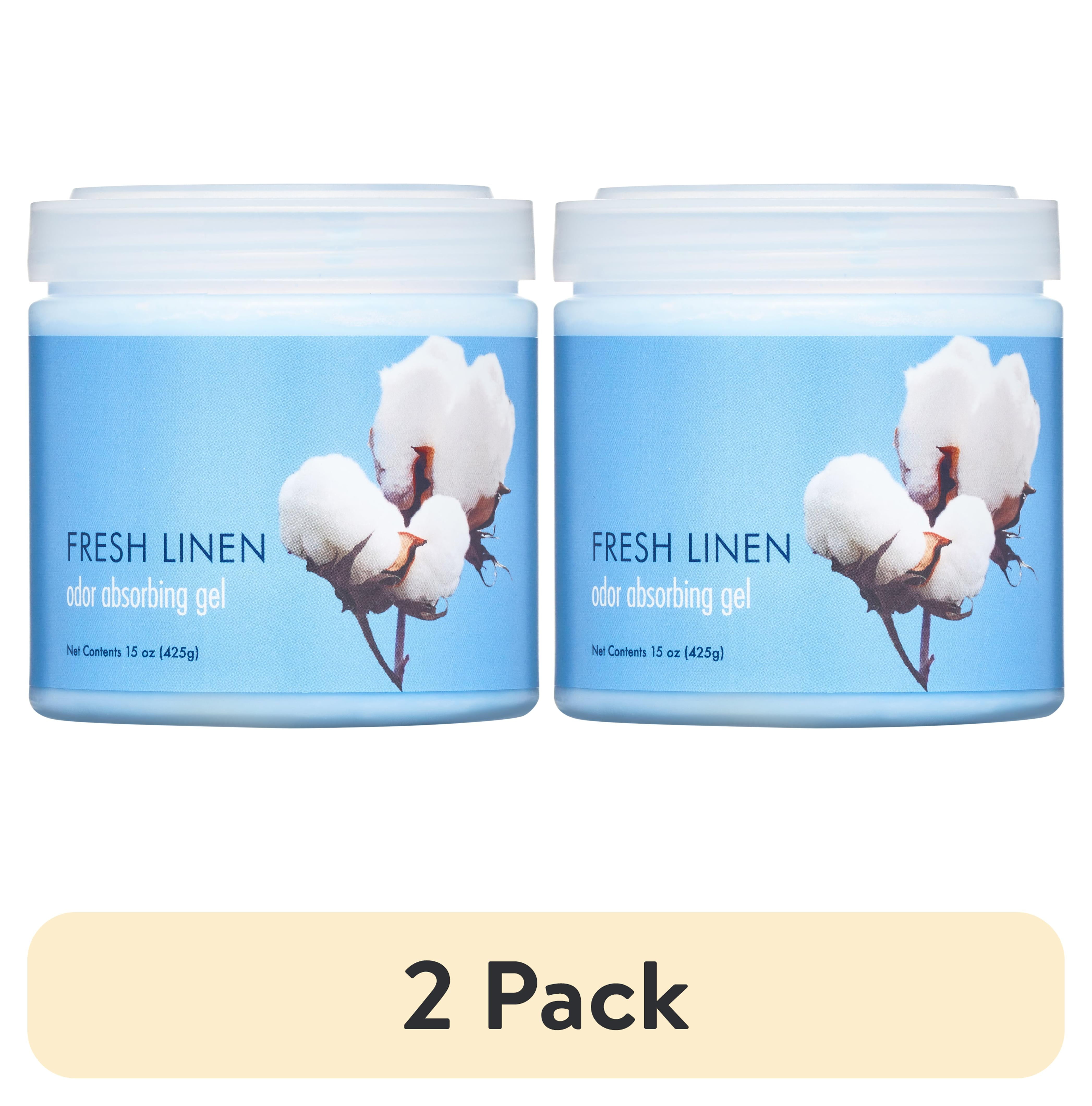 (2 pack) Fresh Linen Odor Absorbing Gel, 15 Ounce - Walmart.com