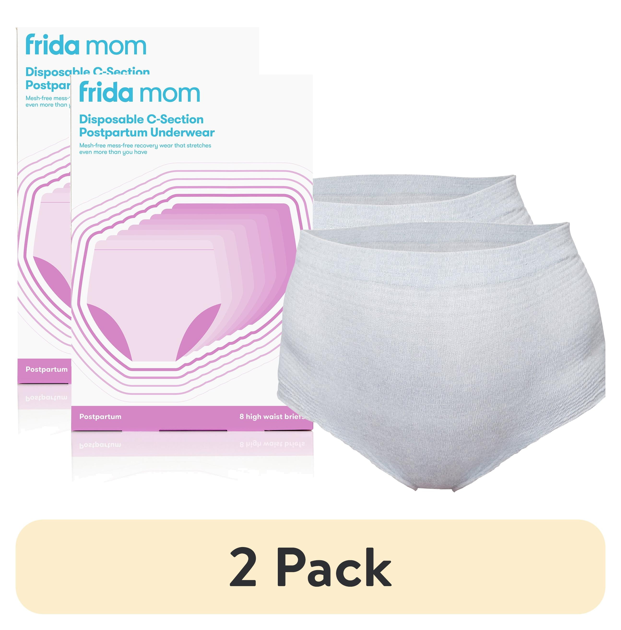(2 pack) Frida Mom Disposable Postpartum Underwear for Women, High ...