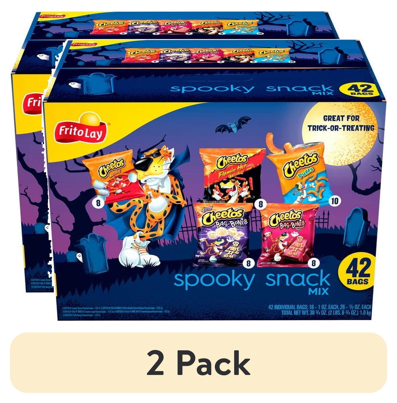(2 pack) Frito Lay Spooky Mix Chips Variety Pack, Mega Size, 38.75 oz ...