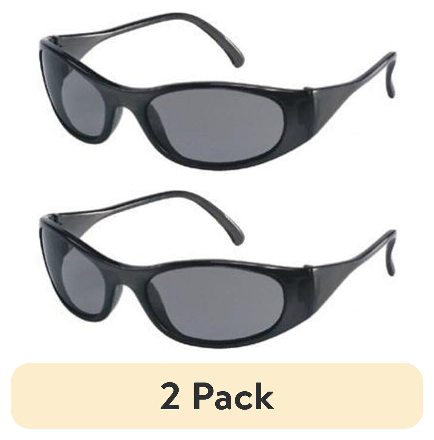 (2 pack) Frostbite 2 Gray Lens Safety Glasses - Walmart.com
