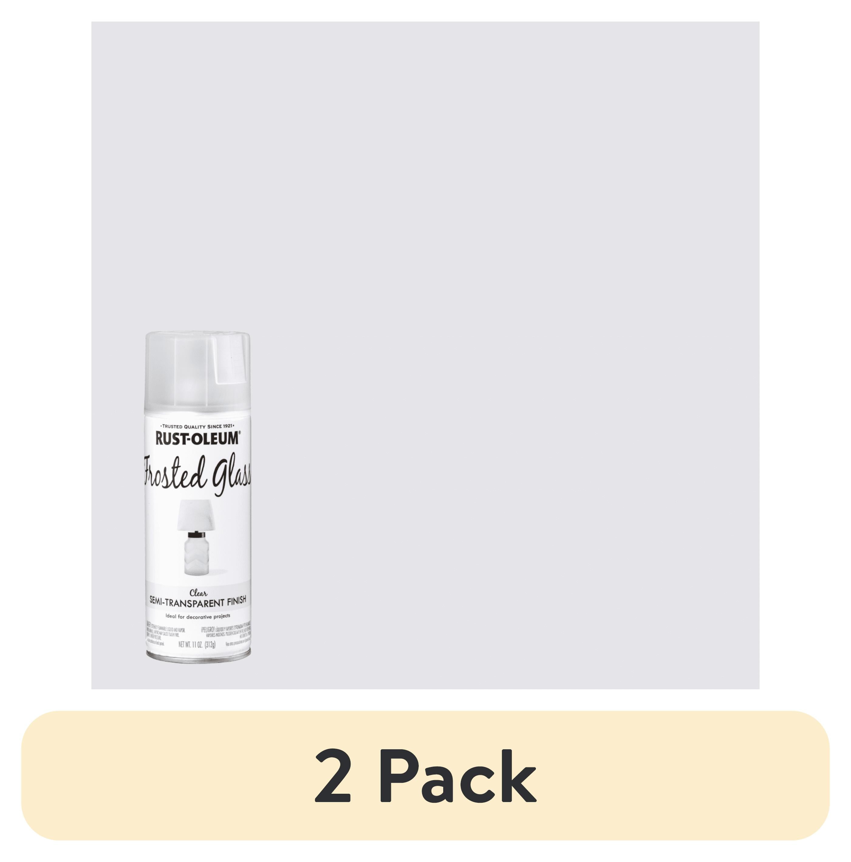 (2 pack) Frosted Glass, Rust-Oleum Specialty Spray Paint- 11 oz ...