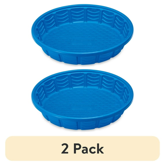 (2 pack) Funsicle 59" QuickFun Wading Pool, Dark Blue, for ages 2 & up ...