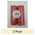 (2 pack) Fuzhou Unbrand 6inch 25Yd Red Matte Tull Fabric,100% Polyester ...