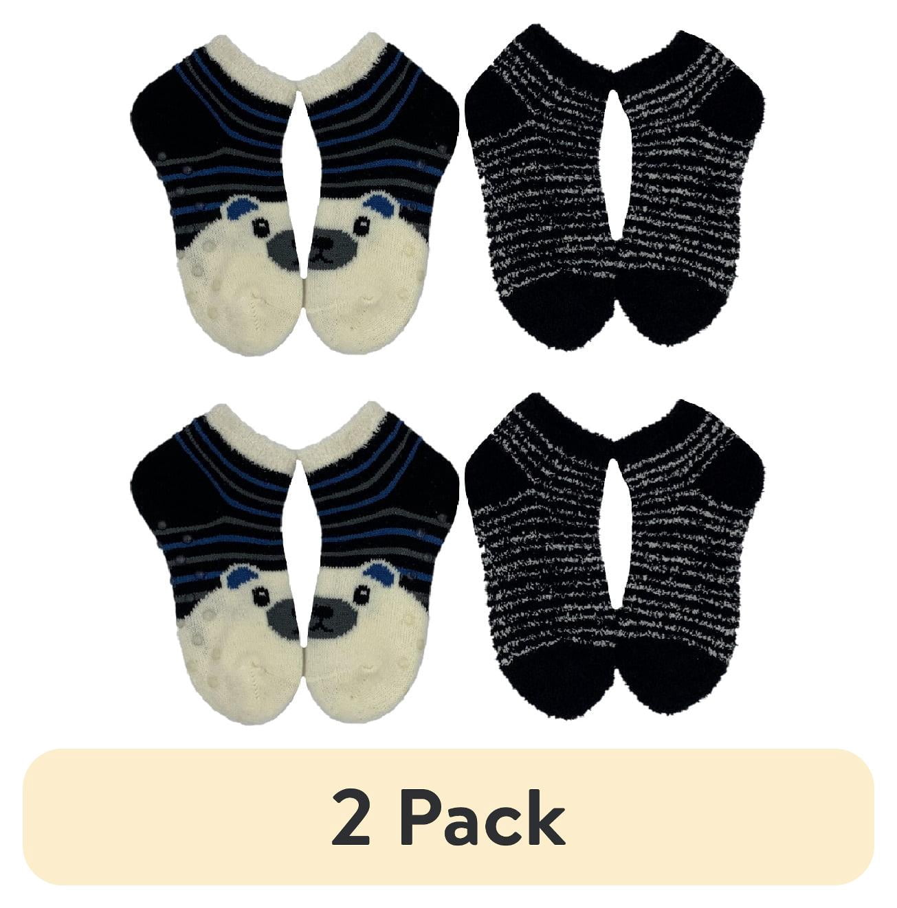 (2 pack) Fuzzy Babba, Women's Critter Popo Cabin Shortie Socks, 8-Pack ...