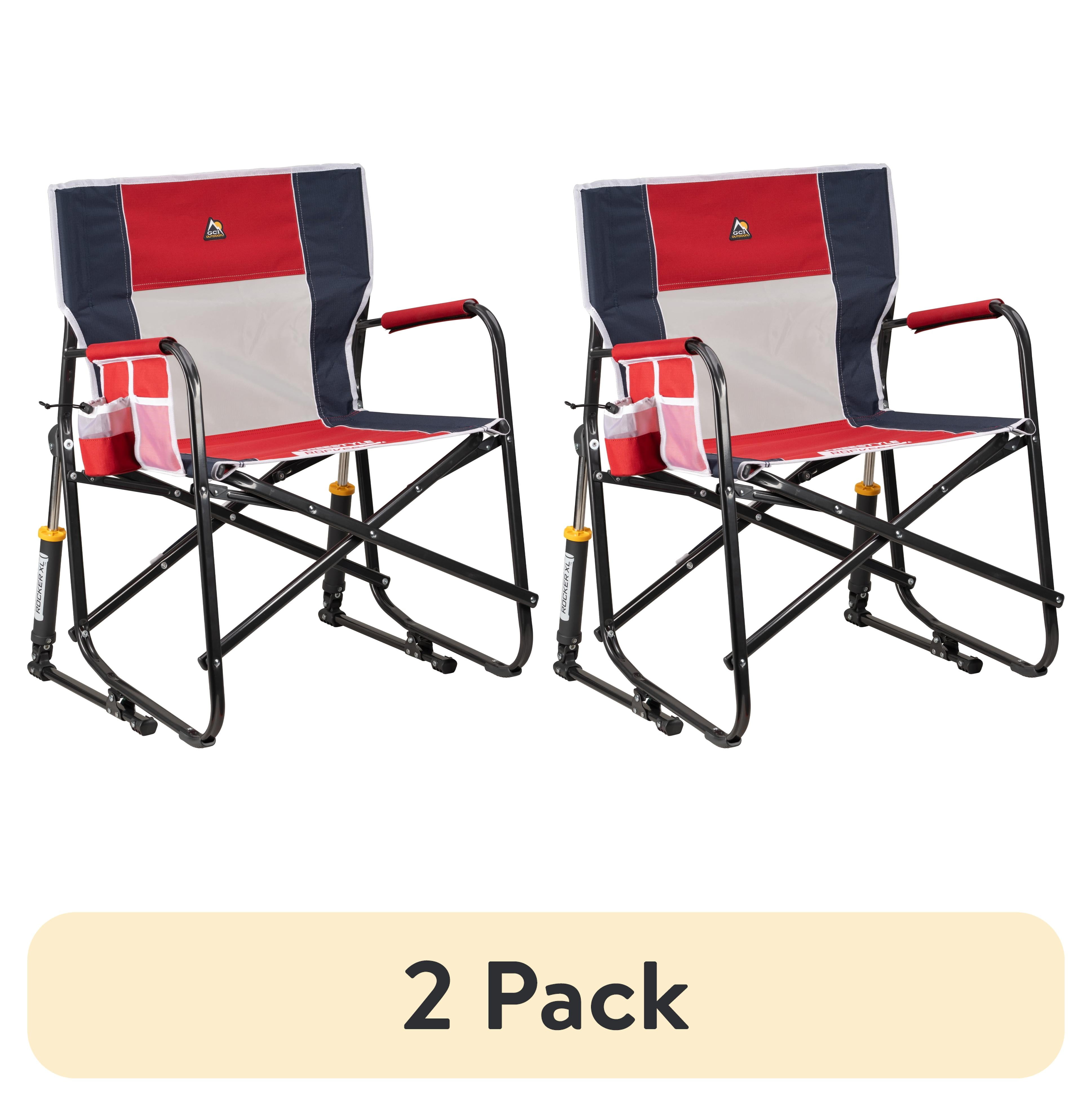 (2 pack) GCI Outdoor Freestyle Rocker XL Oversized Foldable Rocking ...