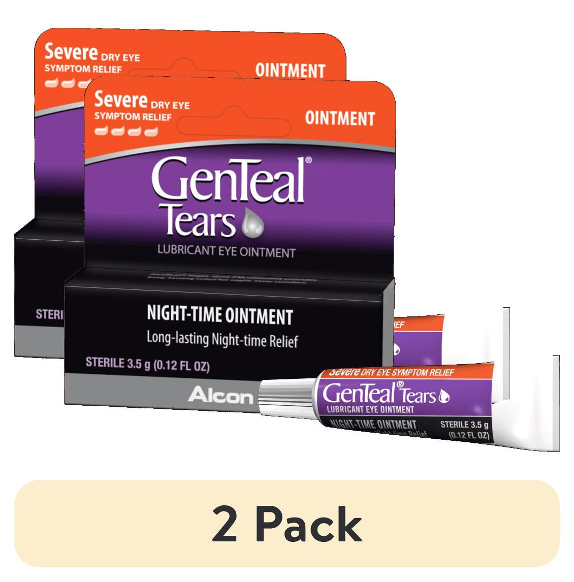 (2 pack) GENTEAL Tears Severe Nighttime Ointment for Severe Dry Eye ...