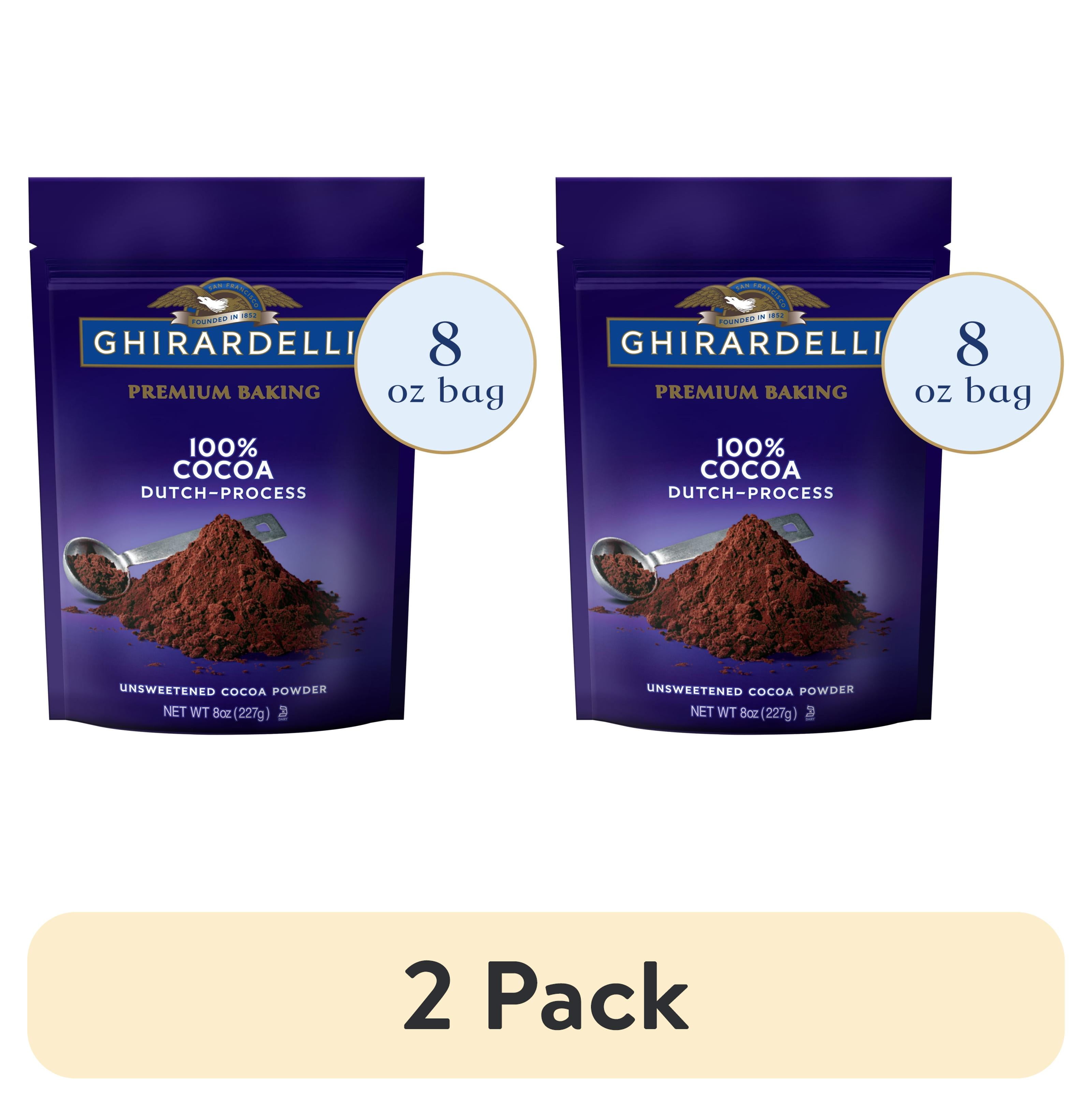 (2 pack) GHIRARDELLI Premium Baking Cocoa 100% Cocoa Dutch Process ...