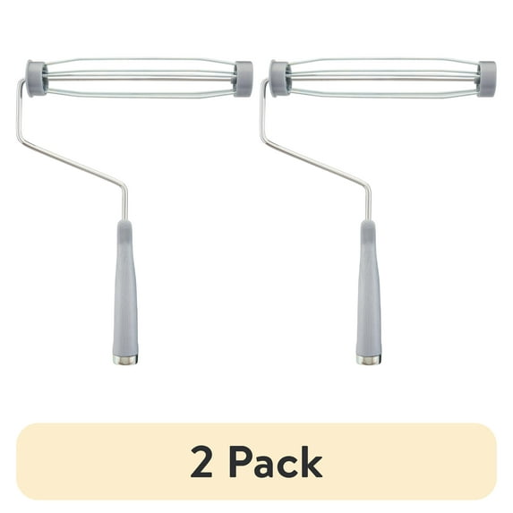 (2 pack) GOOD by Linzer 9 in Paint Roller 5-Wire Metal Cage Frame - Walmart.com