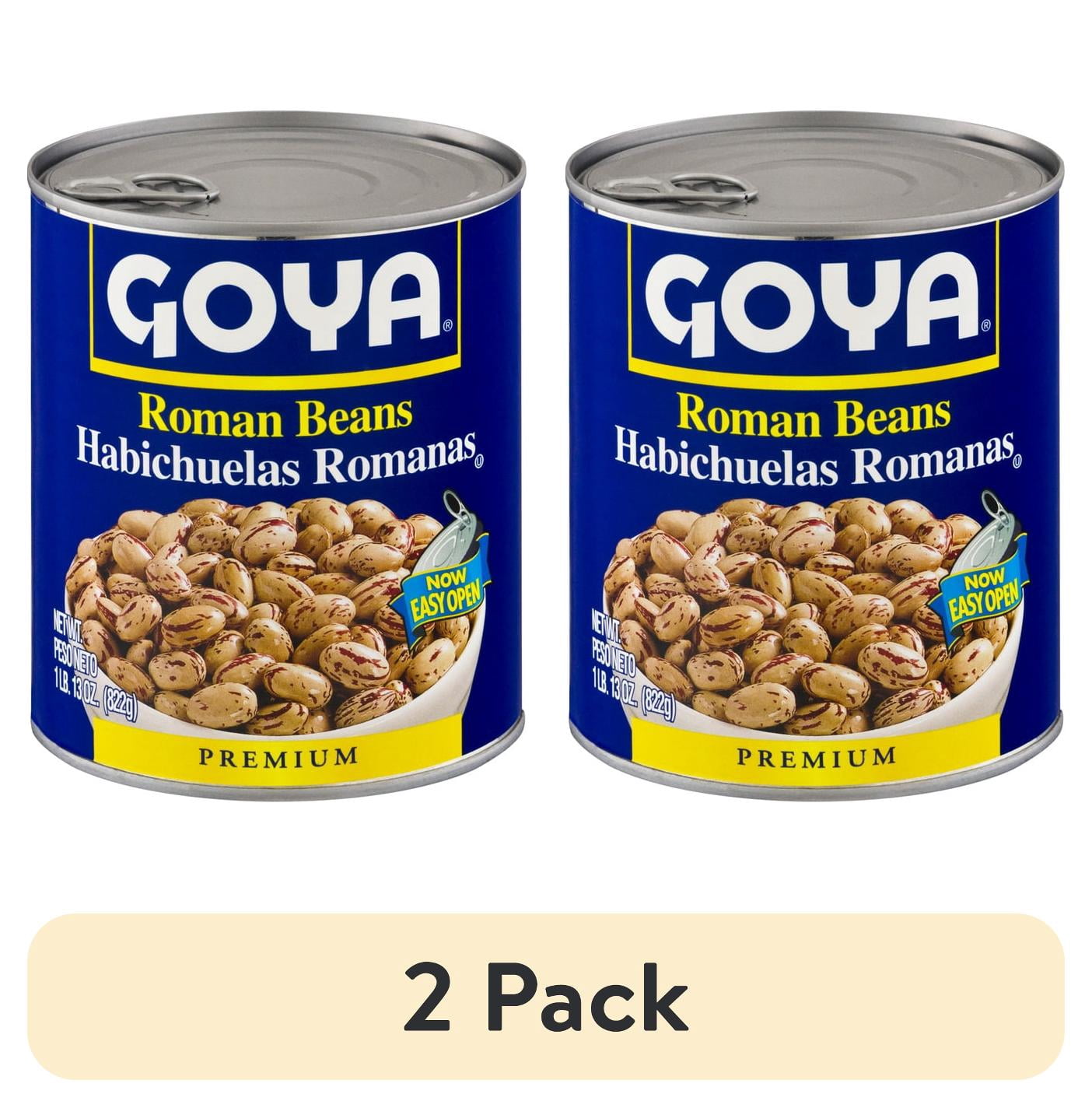 (2 pack) GOYA Roman Beans 29 oz - Walmart.com