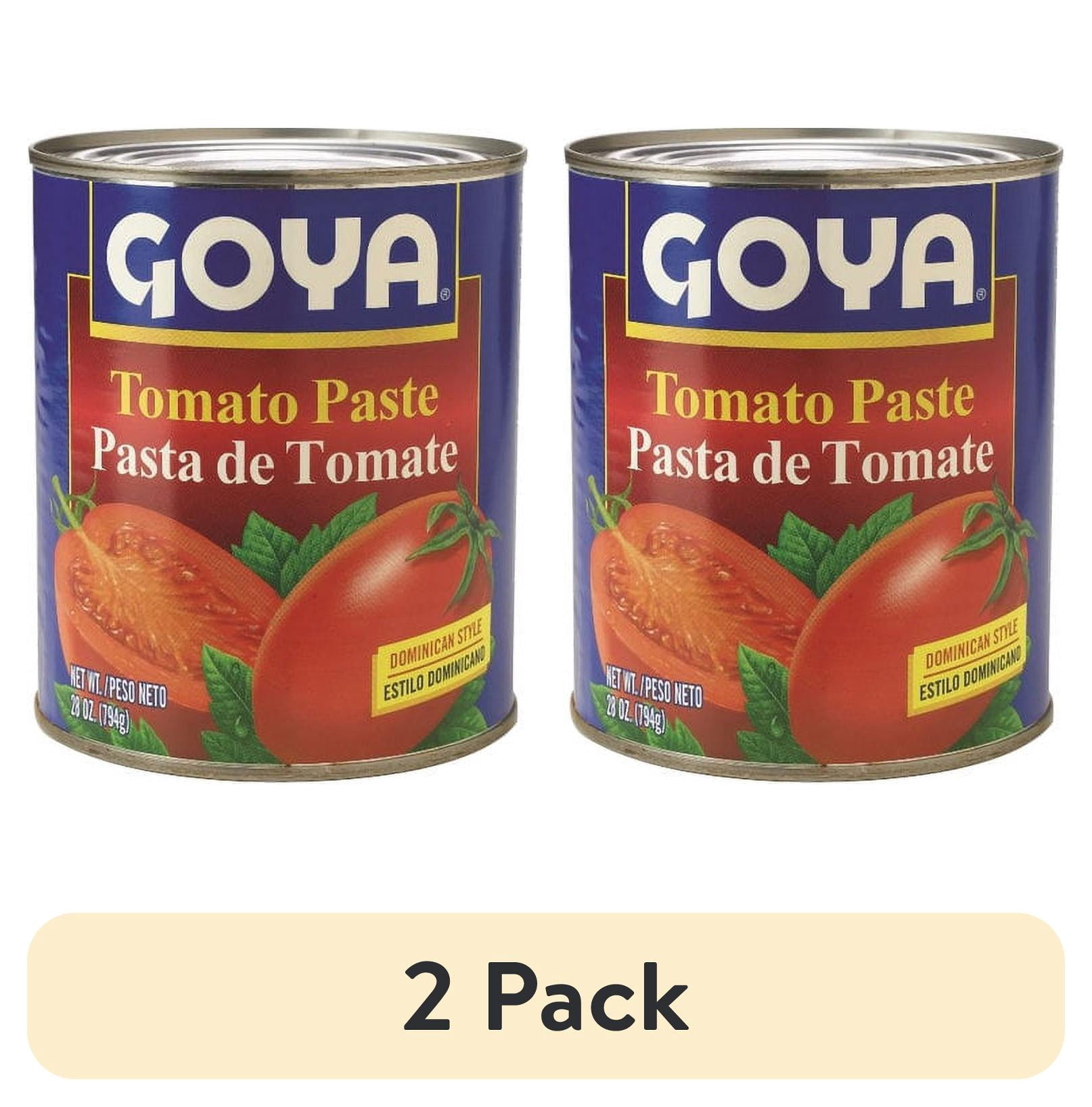 (2 pack) GOYA Tomato Paste 28 oz - Walmart.com