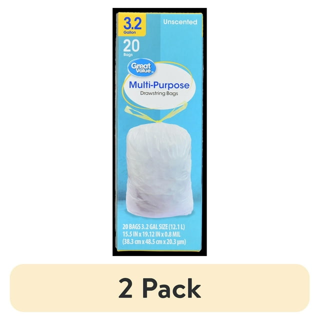 (2 pack) GV BAG 3.2G 20CT - Walmart.com