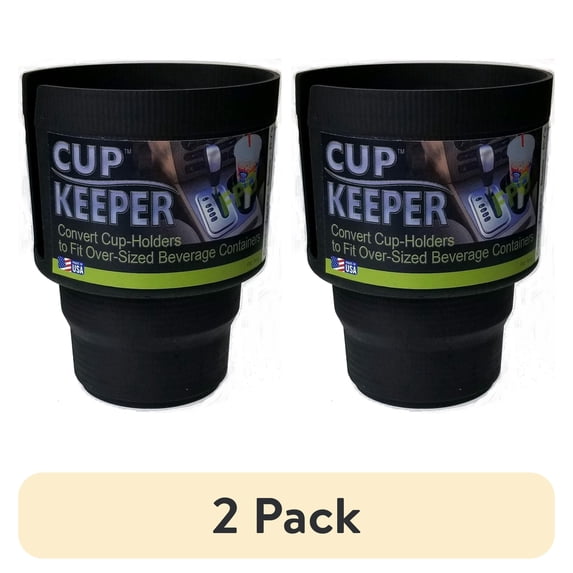 Gadjit Cup Keeper Car Cup Holder Adapter - Fits 32 oz Hydro Flask, Yeti ...