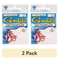 Gamakatsu Octopus Hook, High Quality Carbon Steel, Red, Size 2, 8-Pack ...