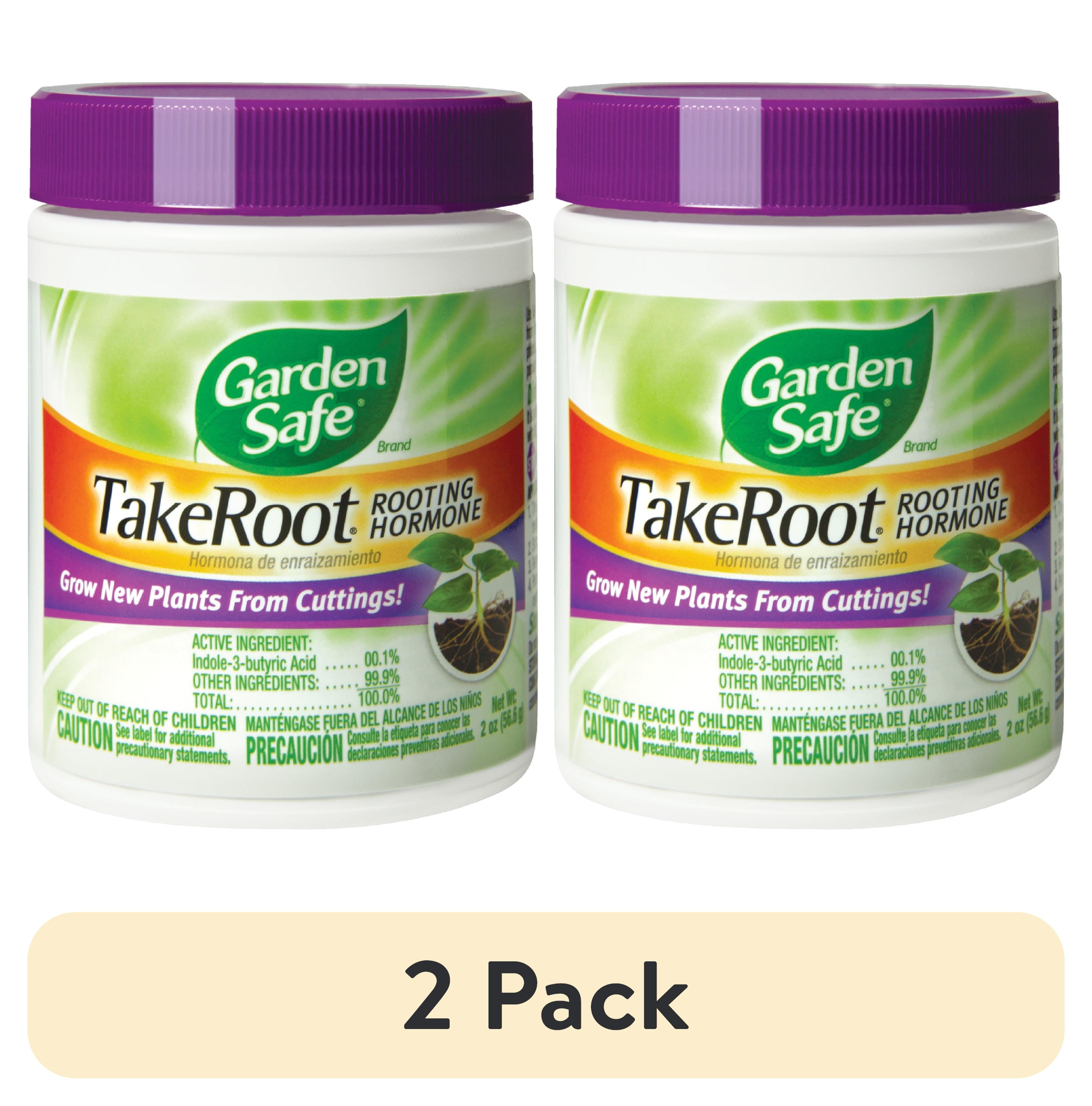 (2 pack) Garden Safe Take Root Rooting Hormone Powder, Grow New Plants ...