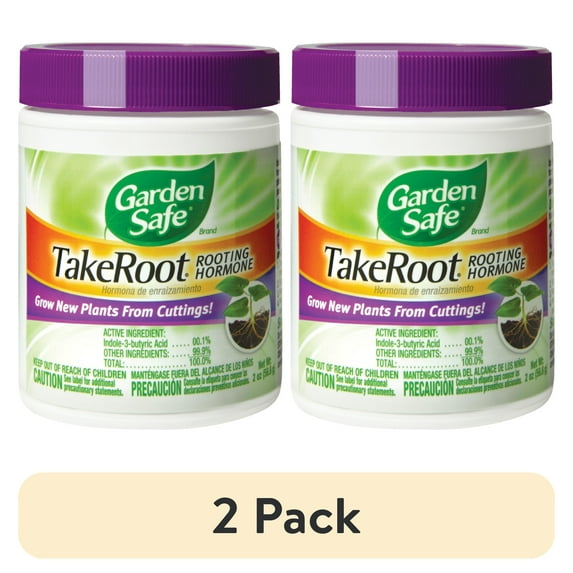 (2 pack) Garden Safe Take Root Rooting Hormone Powder, Grow New Plants ...