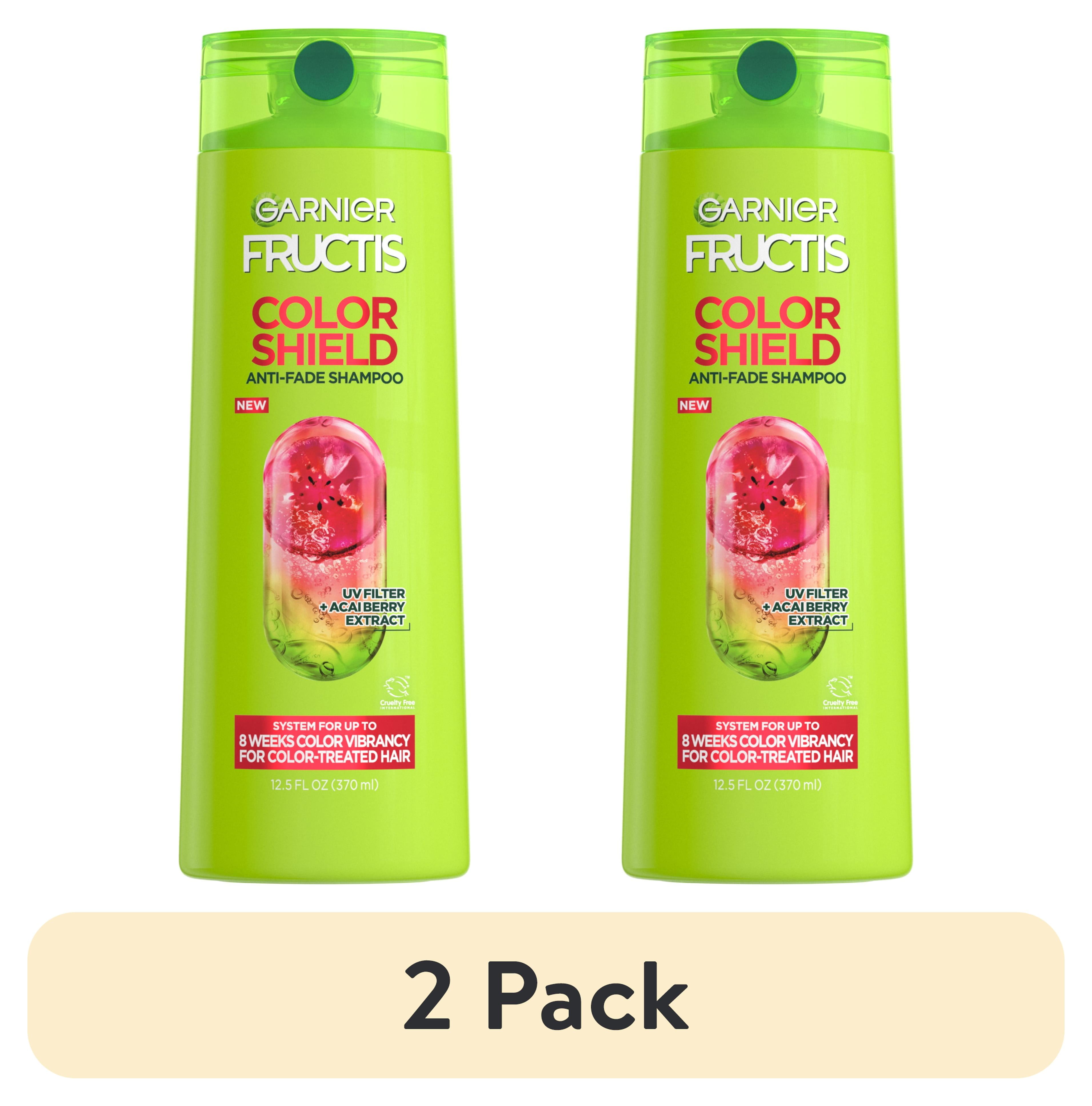 (2 pack) Garnier Fructis Color Shield Color Protecting Shampoo Acai ...