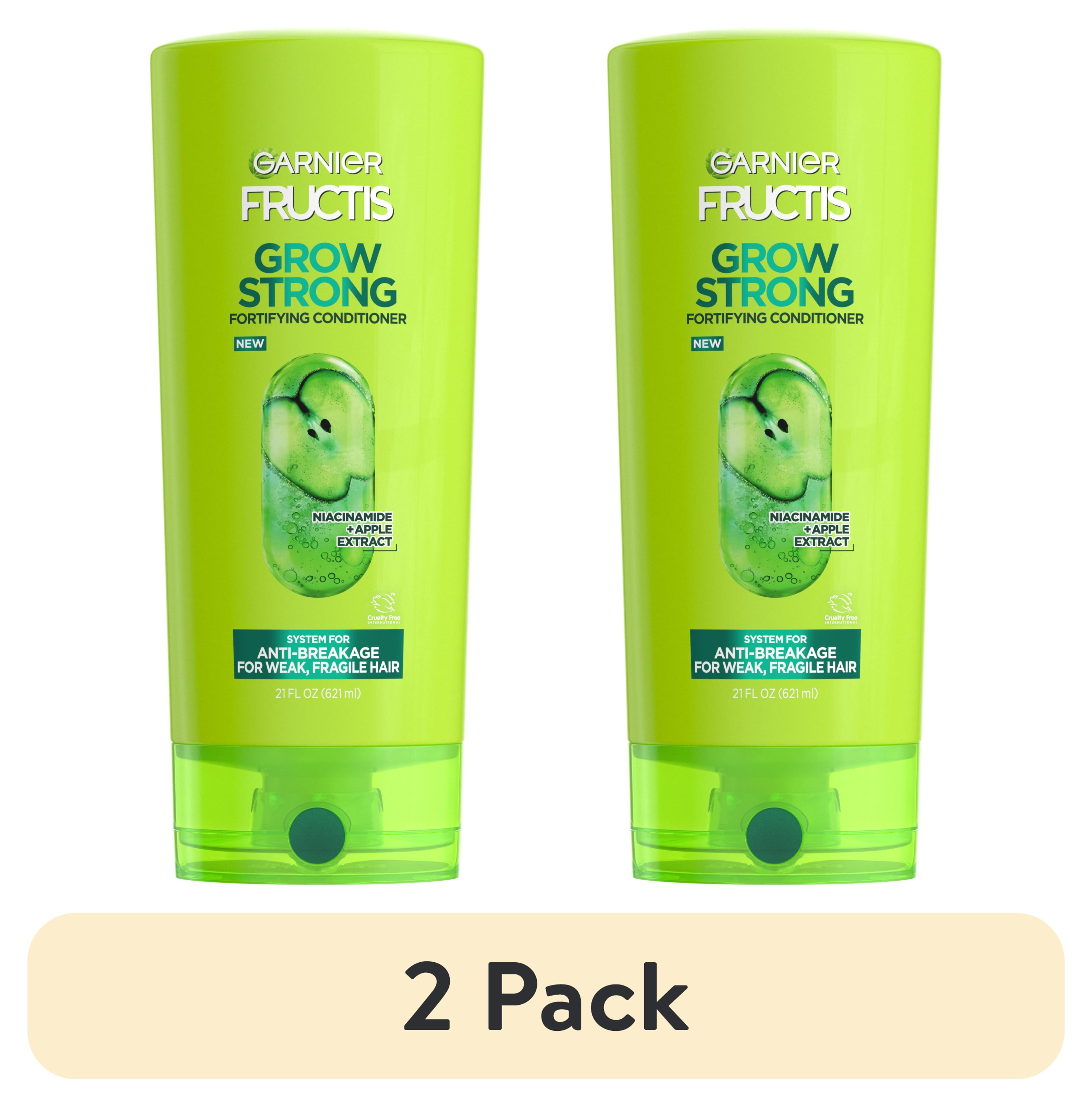 (2 pack) Garnier Fructis Grow Strong Fortifying Repairing Conditioner ...