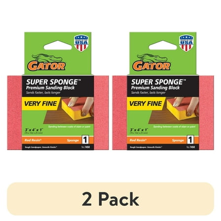 Gator Fine 220-Grit Sanding sponge - Walmart.com